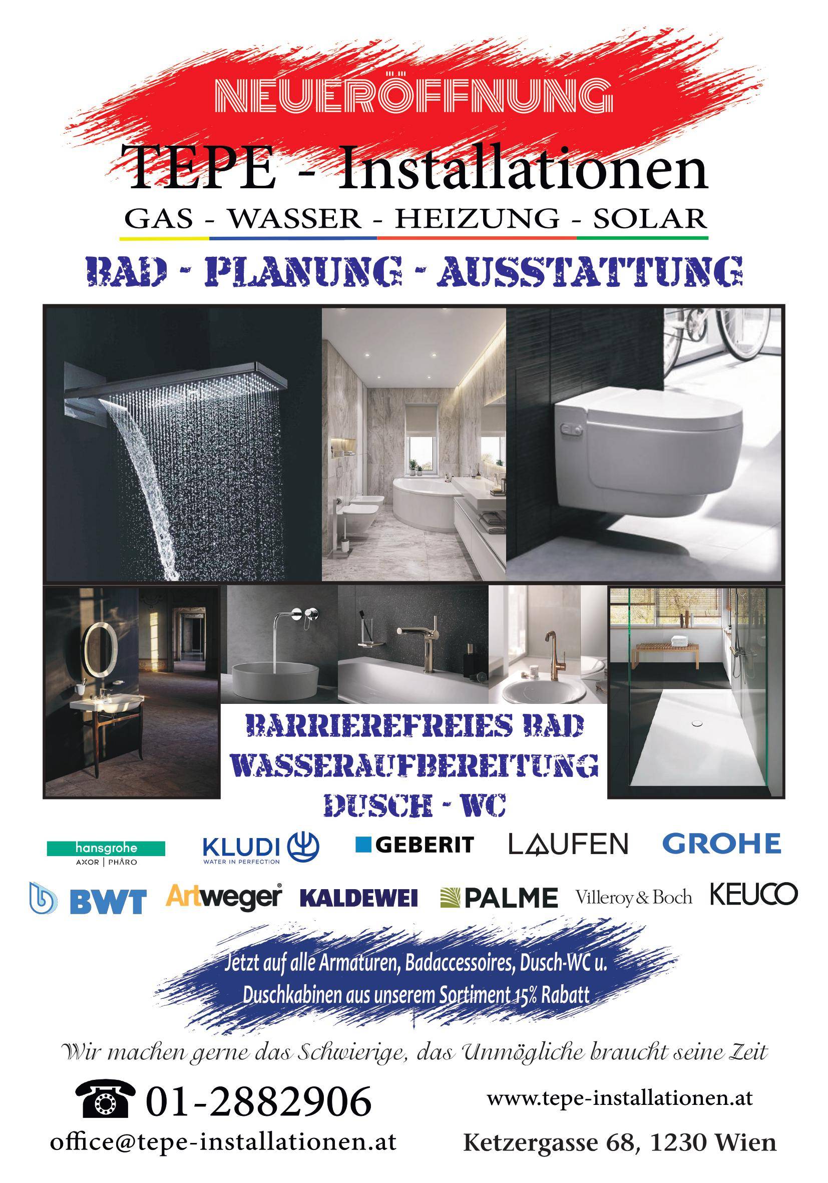 Tepe Installationen – Der Experte für Installationen